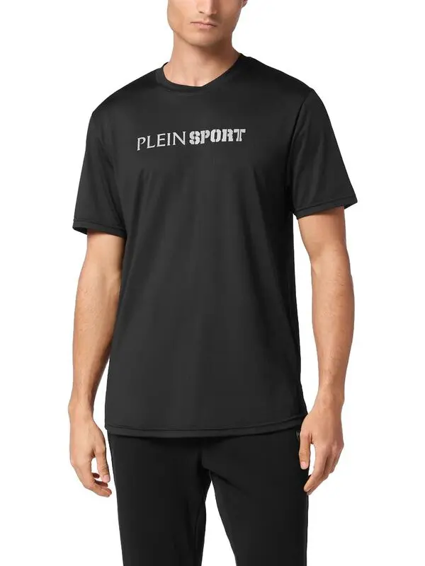 PLEIN SPORT Reflective T-shirt - Black