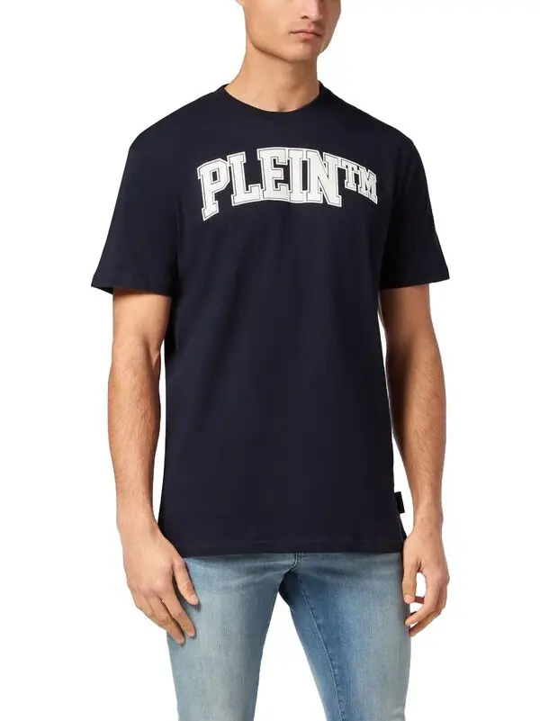 Philipp Plein T-shirt Round Neck - Navy