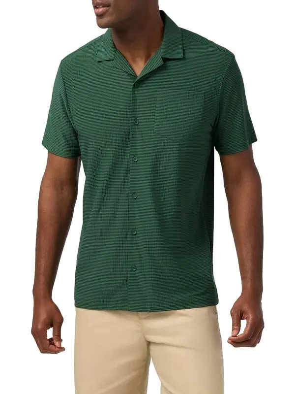 Mizzen+main Copa Performance Camp Shirt - Pine
