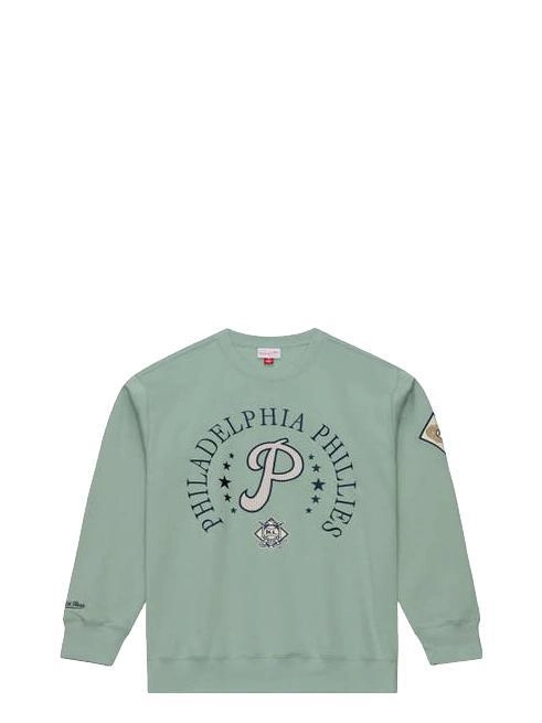 Mitchell & Ness Philadelphia Phillies Yacht Rock Fleece Sweatshirt - Green