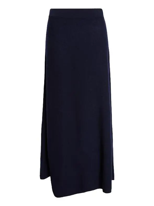 LISA YANG Torie Cashmere Sweater Skirt - Navy