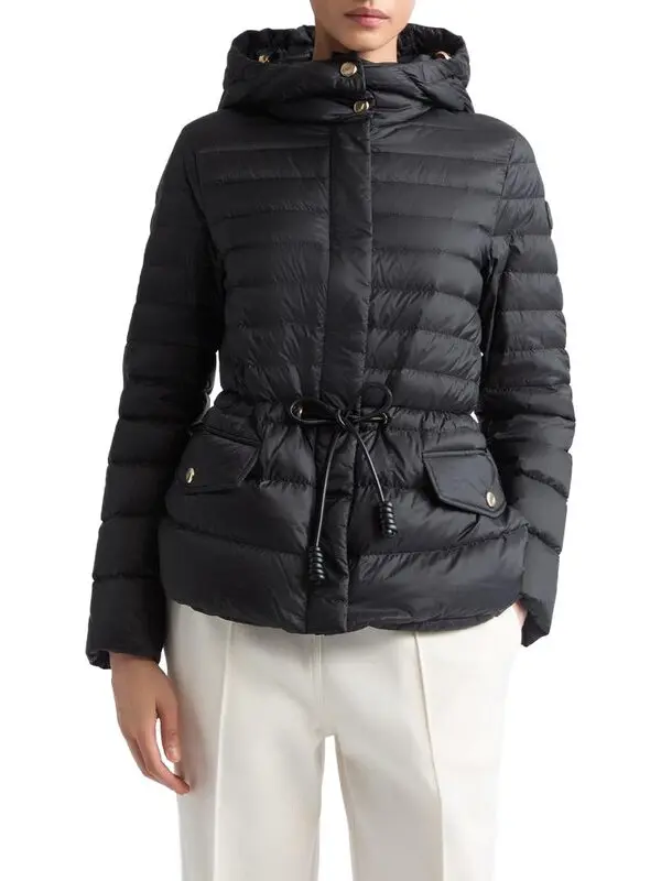 Moncler Quilted Down Puffer Jacket - Black