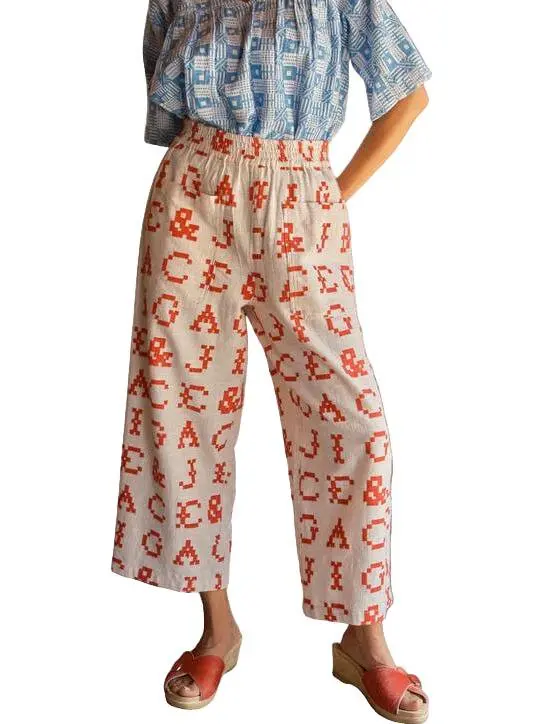 Ace & Jig Paul Pull-on Straight Leg Patch Pocket Pants - Monogram