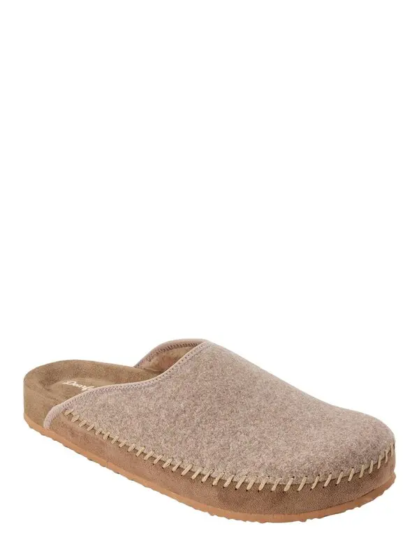 DEARFOAMS Peterson Scuff Slipper - Fossil
