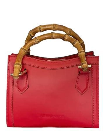 JAUSHINA NICOLE Aria Top Handle Handbag - Red