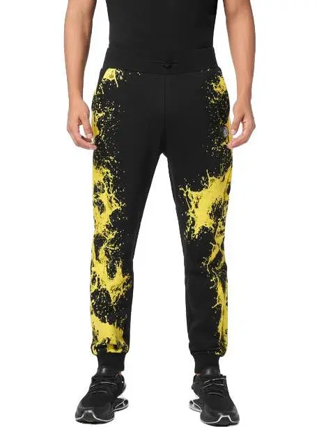 PLEIN SPORT Jogger Pants Splash - Black
