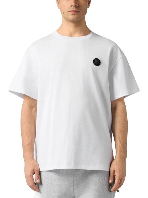 PLEIN SPORT Round Neck T-shirt 3d Tiger - White