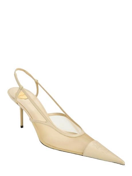 Saint Laurent Renee Slingback Pump - Ivory