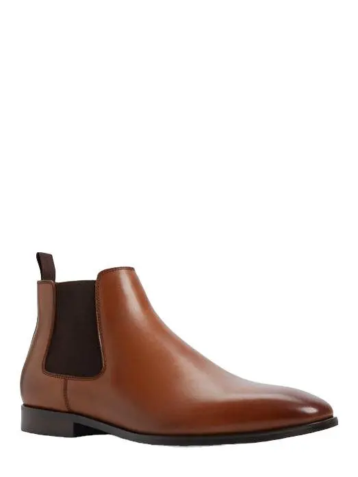 Aldo Sosa Leather Chelsea Boot - Cognac