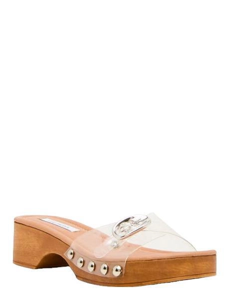 Steve Madden Fredi Platform Slide Sandal - Clear