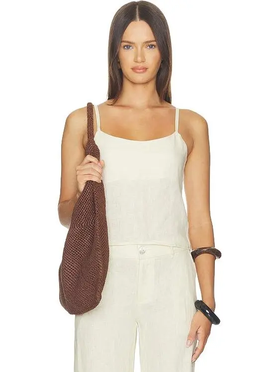 OW Luma Tie Top - Tan