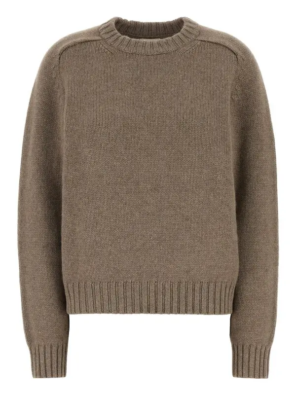 Khaite Mud Cashmere Mae Sweater - Brown