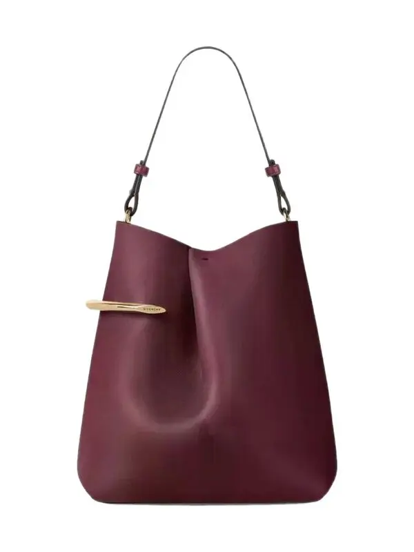 Givenchy Pinch Me Leather Tote Bag - Red