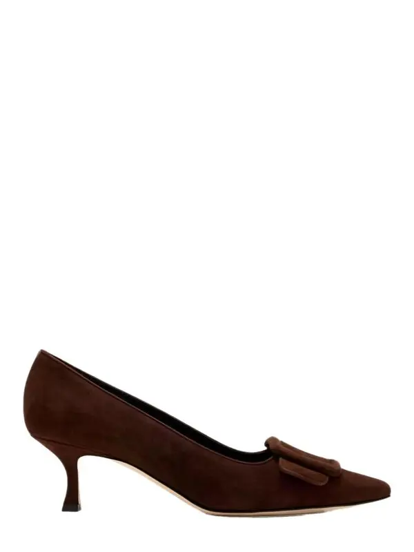 Manolo Blahnik Maysale Pumps - Brown