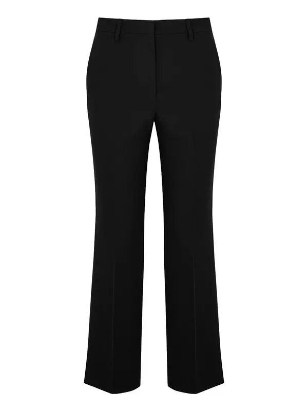 Day Birger Et Mikkelsen Gabardine Cropped Trousers - Black