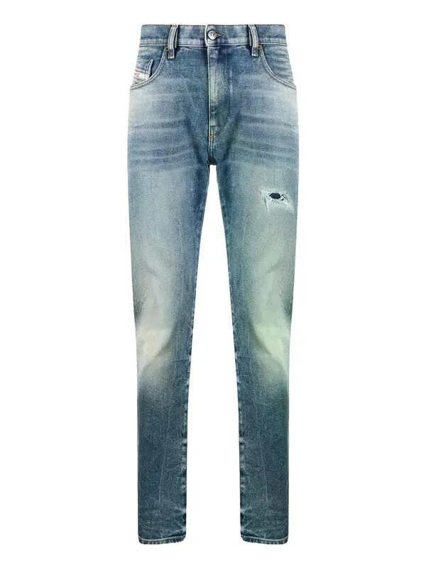 DIESEL® D-strukt Slim-fit Jeans - Blue