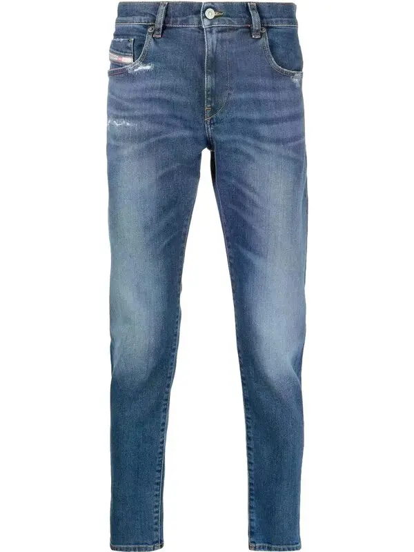 DIESEL® D-strukt Slim-cut Jeans - Blue