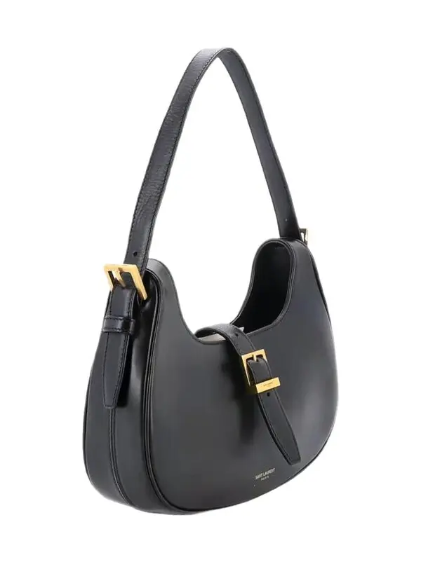Saint Laurent Le Fermoir Hobo Bag - Black