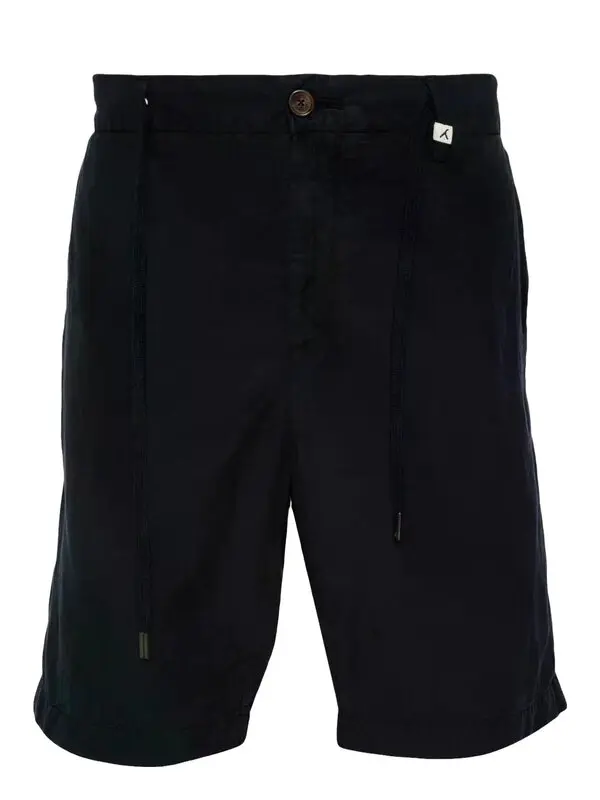 MYTHS Elasticated Waistband Shorts - Blue