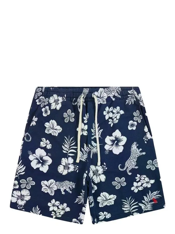 Polo Ralph Lauren Floral Print Swim Shorts - Blue