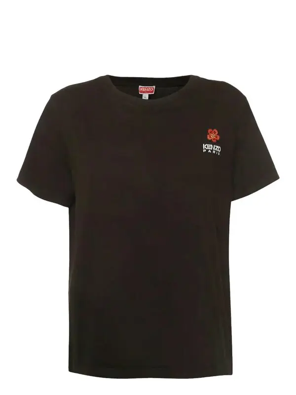 Kenzo Embroidered Logo T-shirt - Black