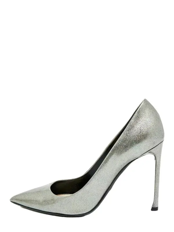 Dior Pointed-toe Stiletto Heel Pumps - Silver