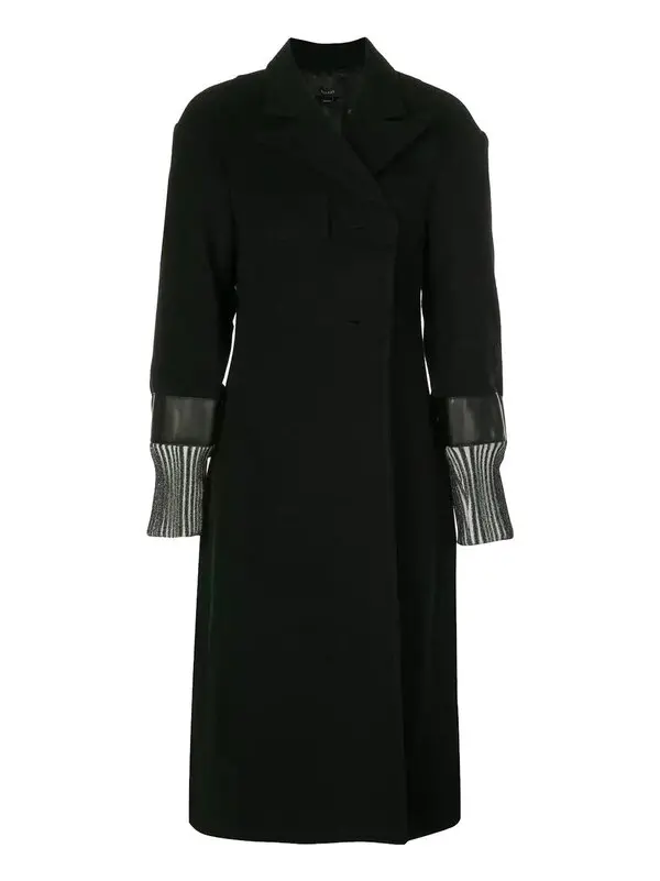 ELLERY Oversized Midi Coat - Black