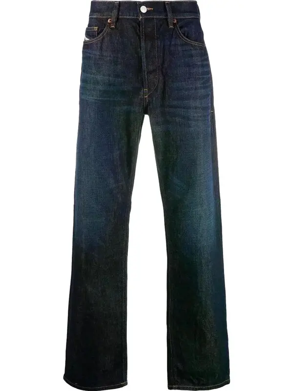 DIESEL® D-macs Straight Jeans - Blue