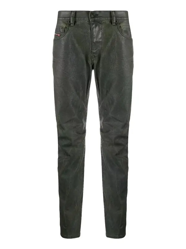 DIESEL® D-strukt Slim-fit Jeans - Green