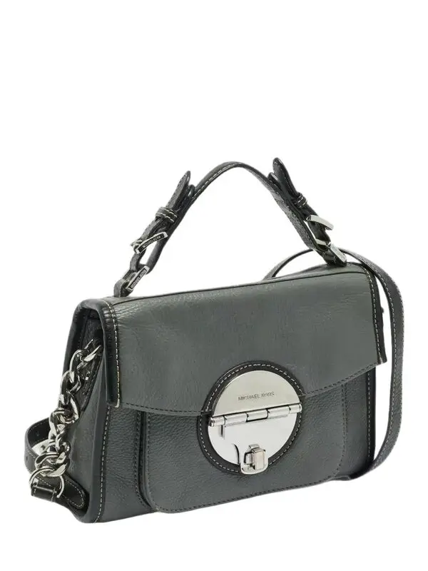 Michael Kors Margot Leather Tote Bag - Grey