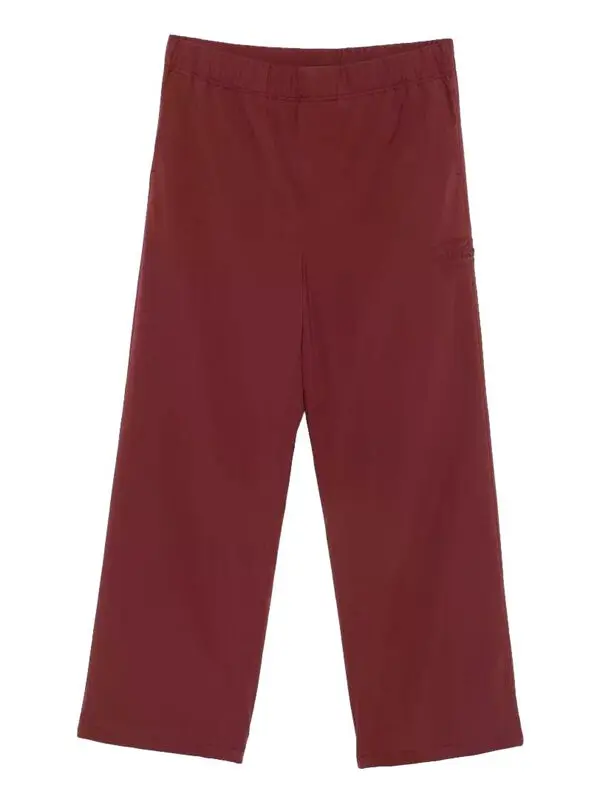 ARTE ANTWERP Logo-detail Elasticated-waistband Track Pants - Red