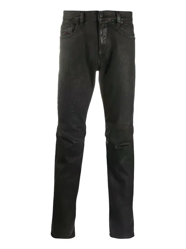 DIESEL® D-strukt Slim Fit Jeans - Black