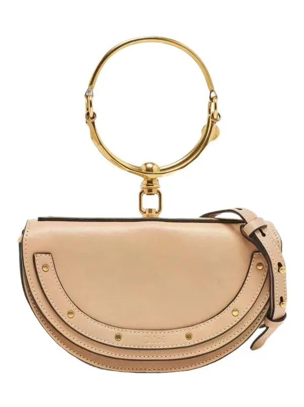 Chloé Small Nile Bracelet Bag - Neutrals