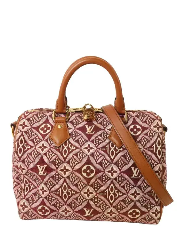 LOUIS VUITTON Speedy Bandoulière 25 Bag - Red