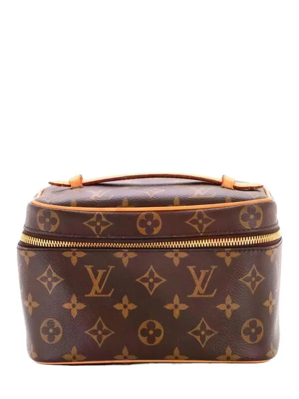 LOUIS VUITTON Monogram Canvas Mini Pouch - Brown