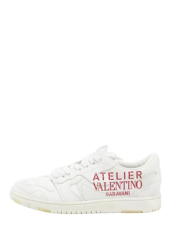 Valentino Garavani Atelier Leather Sneakers - White
