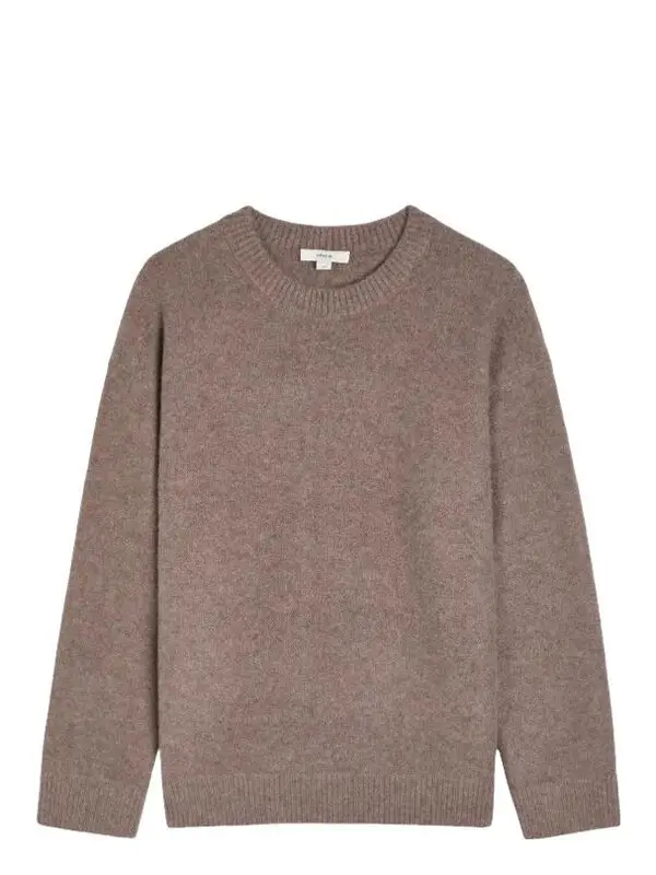 Vince Crew Neck Long Sleeve Sweater - Gray