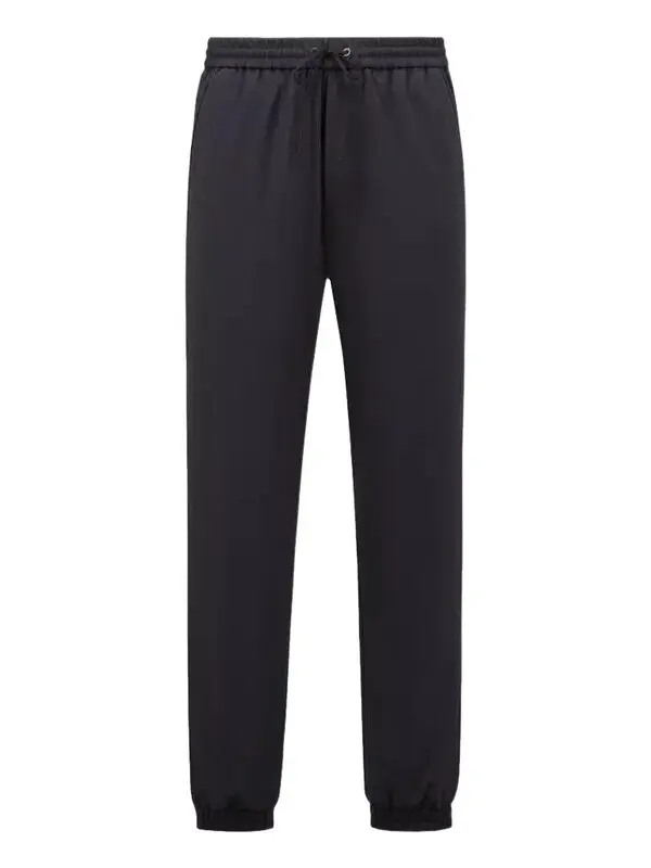 Moncler Drawstring Elasticated Waist Jogger - Black