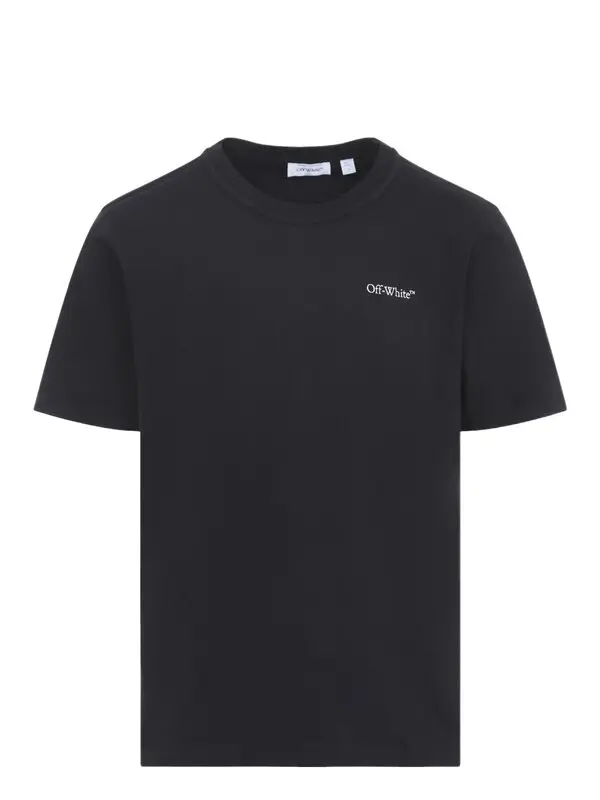 Off-White Short-sleeved T-shirt - Black