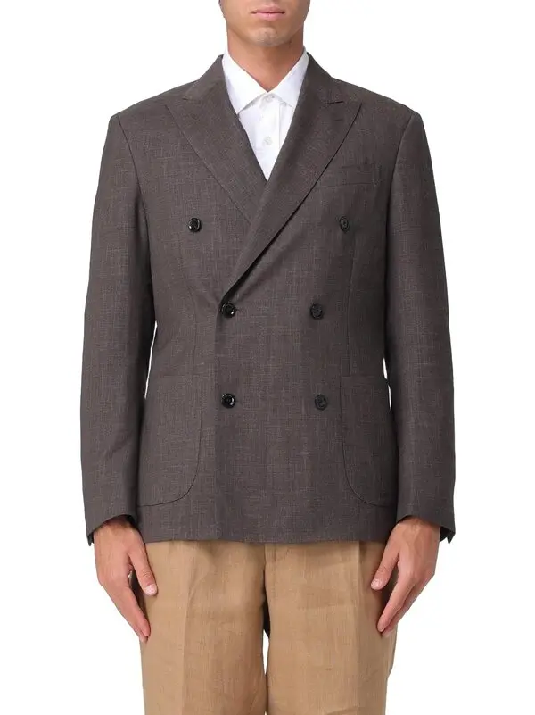 LARDINI Jacket - Brown
