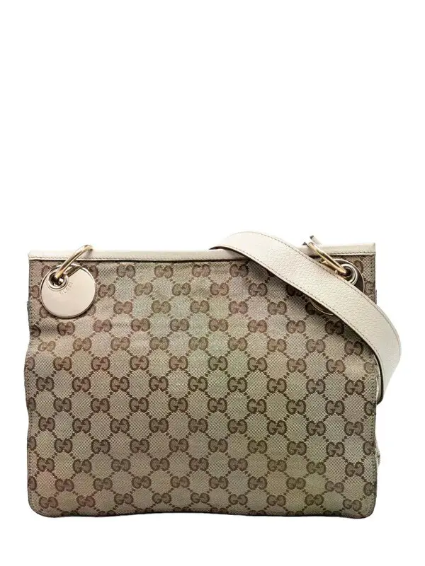 Gucci Gg Canvas Eclipse Crossbody Bag - Neutrals
