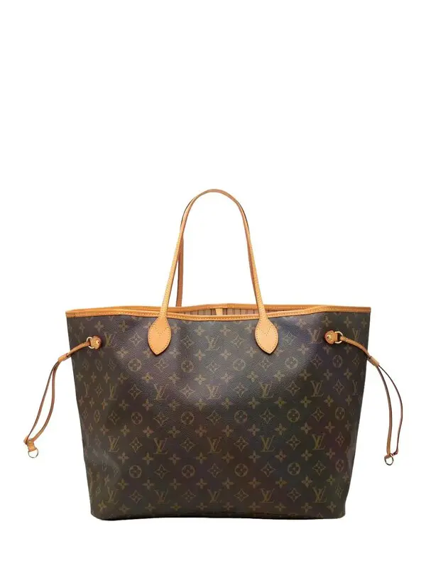 LOUIS VUITTON Monogram Neverfull Gm Tote Bag - Brown