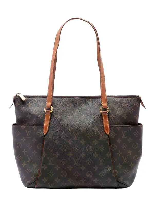 LOUIS VUITTON Monogram Totally Mm Tote Bag - Brown