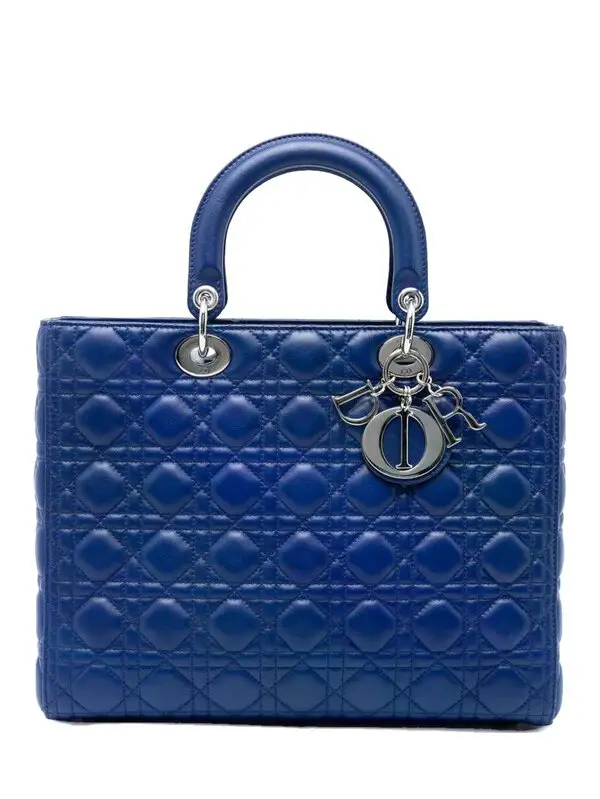 Dior Lady Satchel - Blue