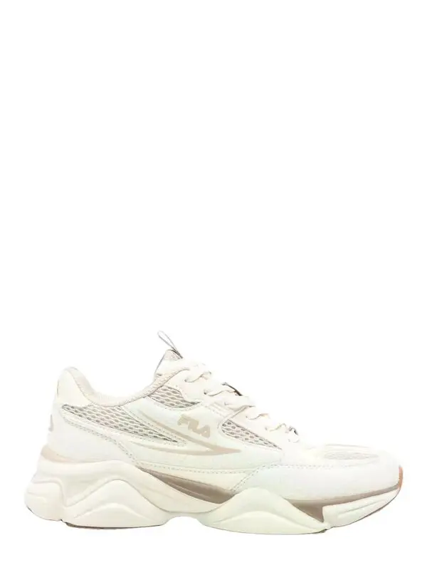 FILA Logo Print Sneakers - Neutrals