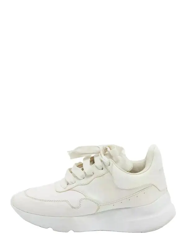 Alexander McQueen Oversized Lace-up Low-top Sneakers - Neutrals