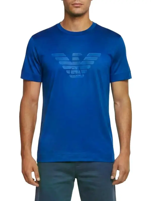 Emporio Armani Logo T-shirt - Blue