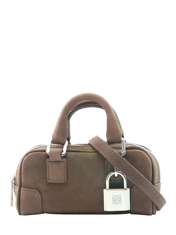 Loewe Nano Amazona Satchel - Grey