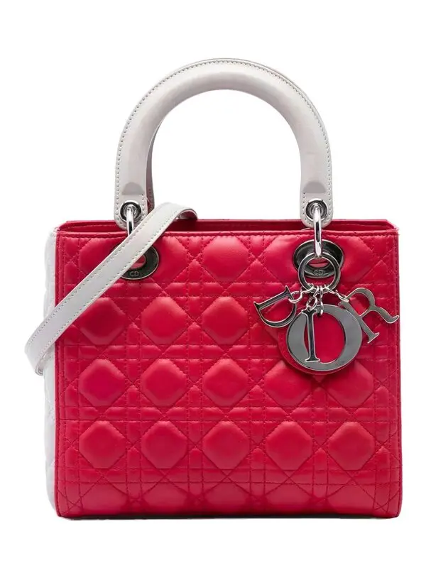 Dior Medium Lady Satchel - Pink