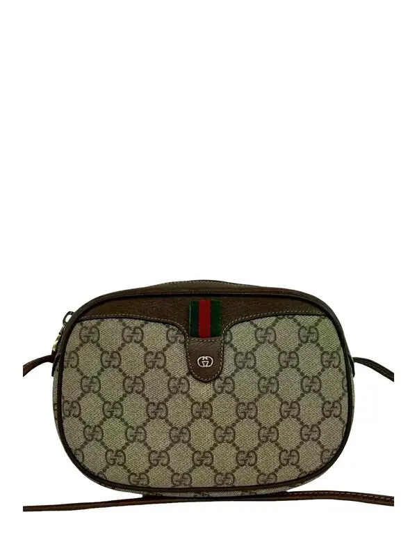 Gucci 20th Century Gg Supreme Web Crossbody Bag - Neutrals